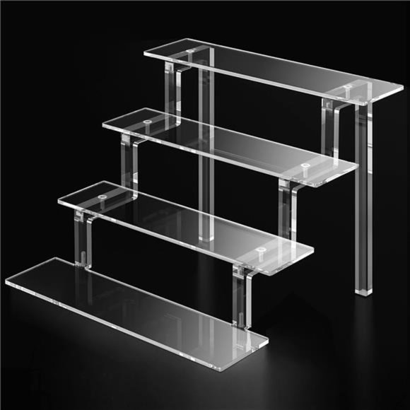 Dining | Acrylic Risers Display Stands 9 Perfume Organizer Clear ...